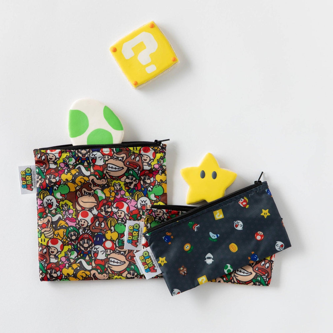 Reusable Snack Bag, 3-Pack: Super Mario™ Power Up