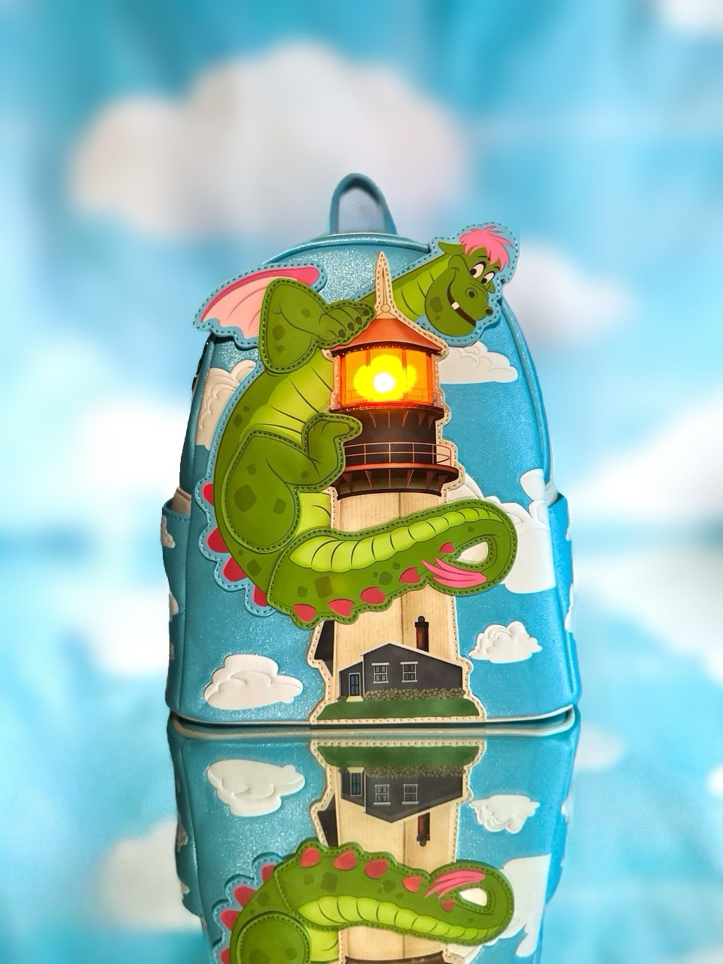 Pete’s Dragon Elliot’s Lighthouse Mini Backpack – WORLD 1-1 GAMES