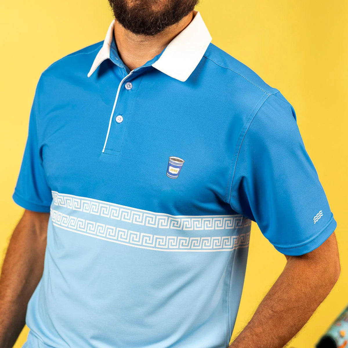 Breakfast Balls® "Happy to Serve You" – All-Day Polo