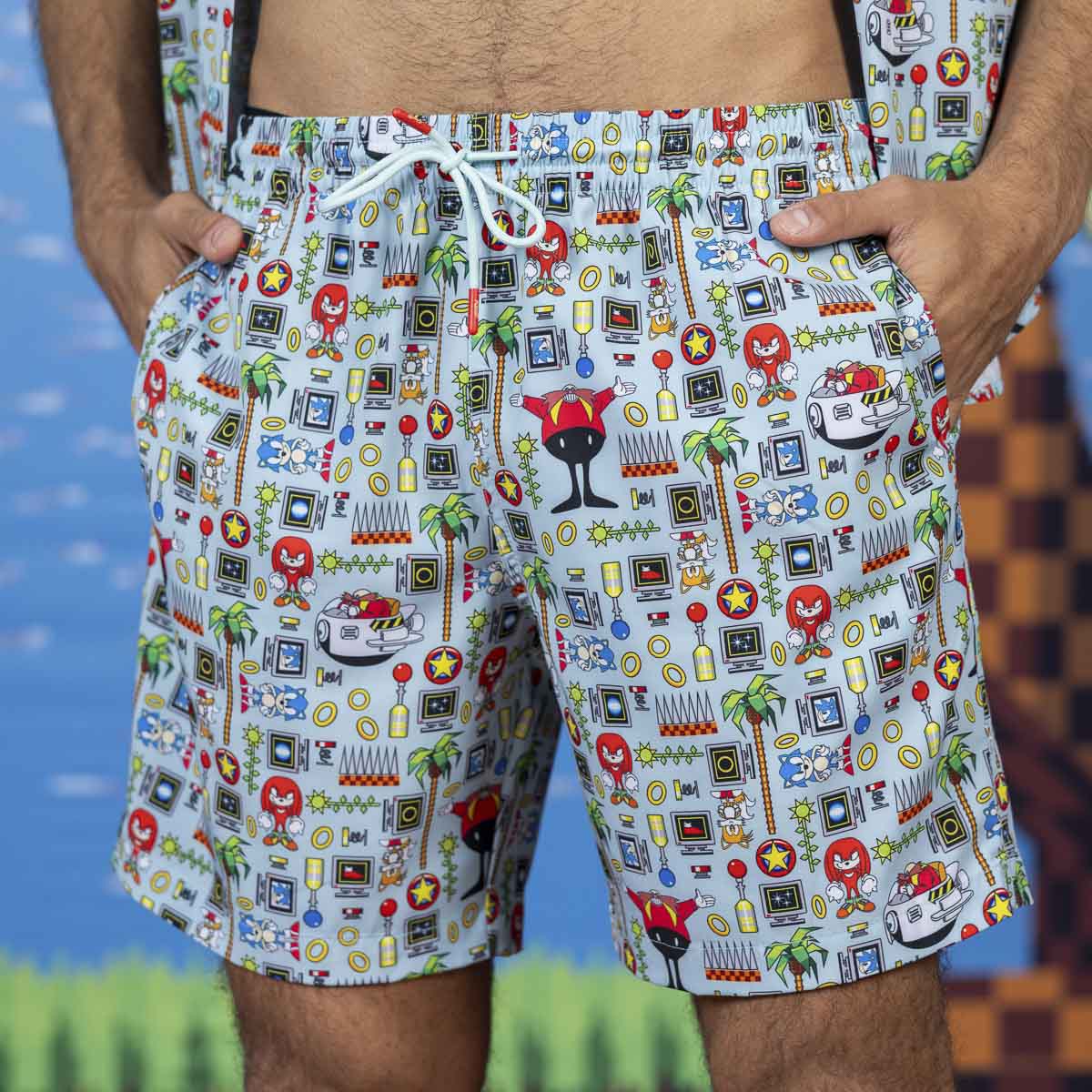 Sonic the Hedgehog "Sonic Essentials" – Hybrid Shorts – WORLD 1-1 GAMES